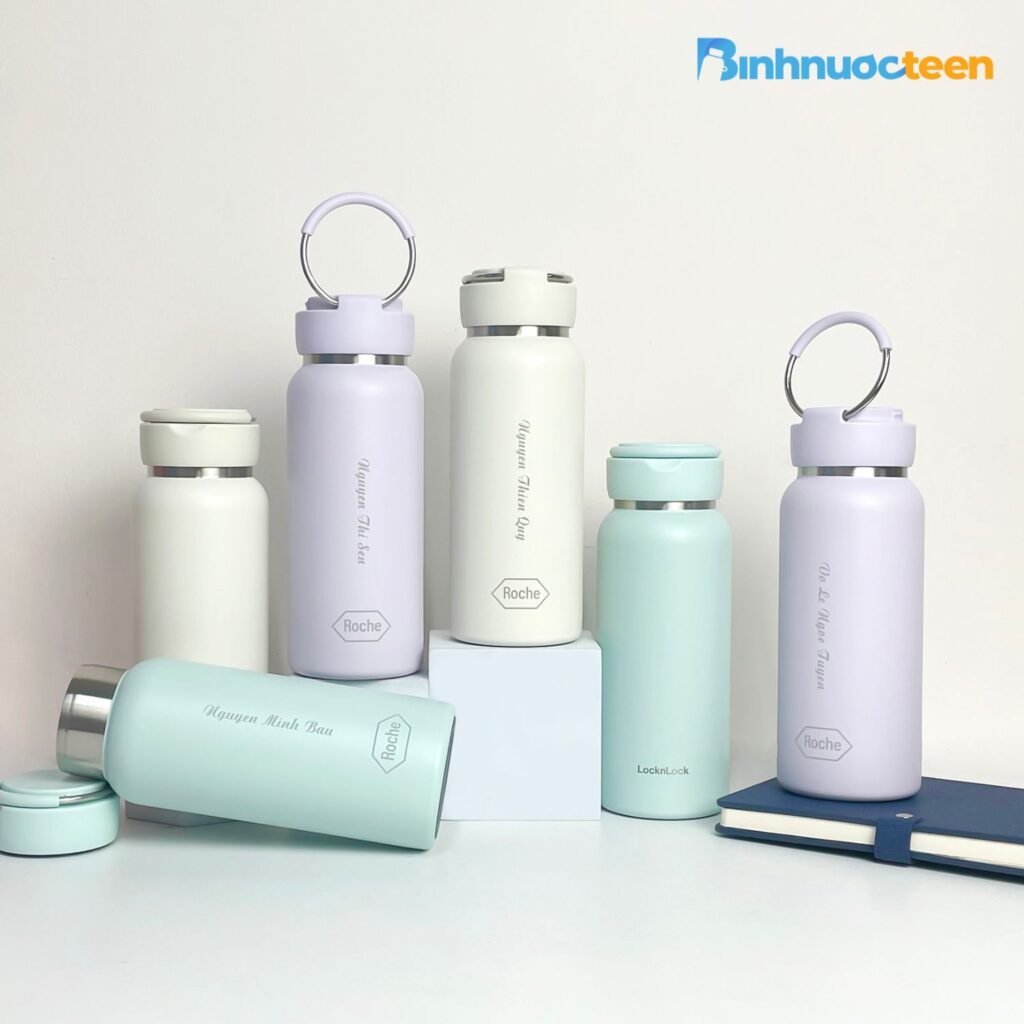 Bình Giữ Nhiệt LocknLock Sling Ring Tumbler 650ml LHC4321 - Binhnuocteen